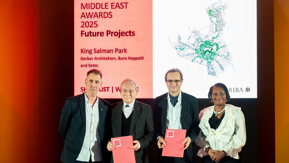 RIBA-Award für King-Salman-Park von Gerber Architekten